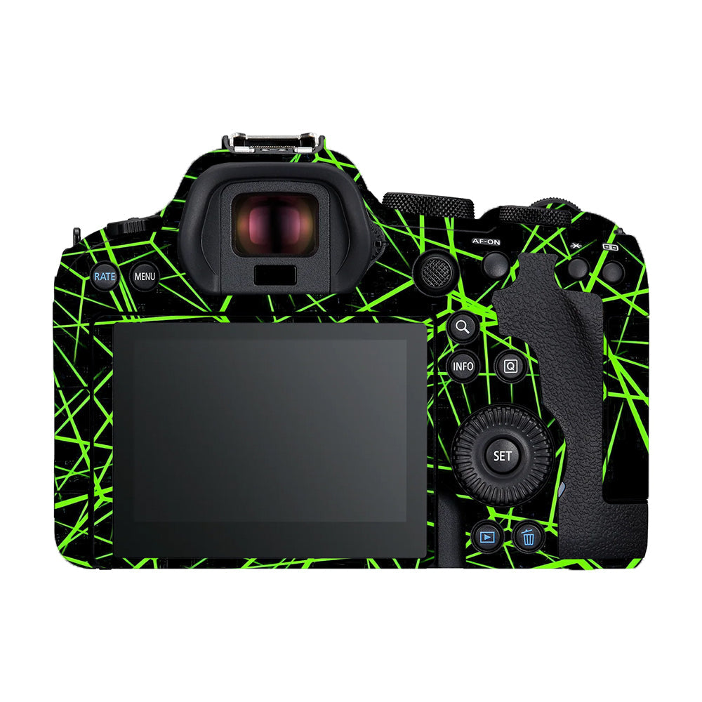 Neon Grid Canon EOS R6 Mark II Camera Skins