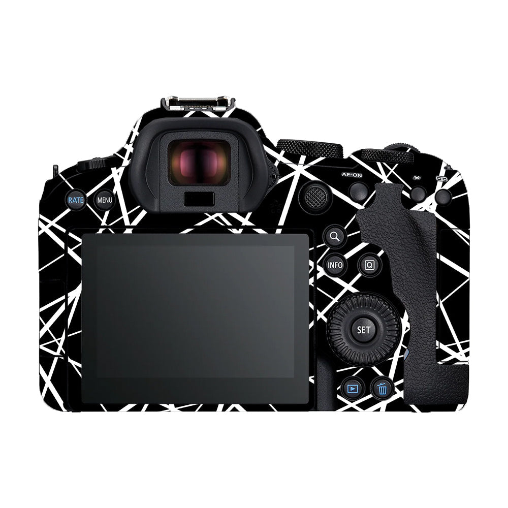 Mono Grid Canon EOS R6 Mark II Camera Skins