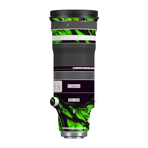 Venom Green Canon RF 100-300mm F/2.8 L IS USM Camera Lens Skin
