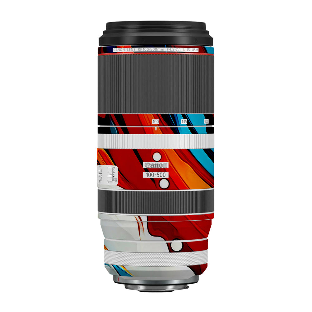 Fire & Ice Flow Canon RF 100-500mm F4.5-7.1 L IS USM Camera Lens Skin