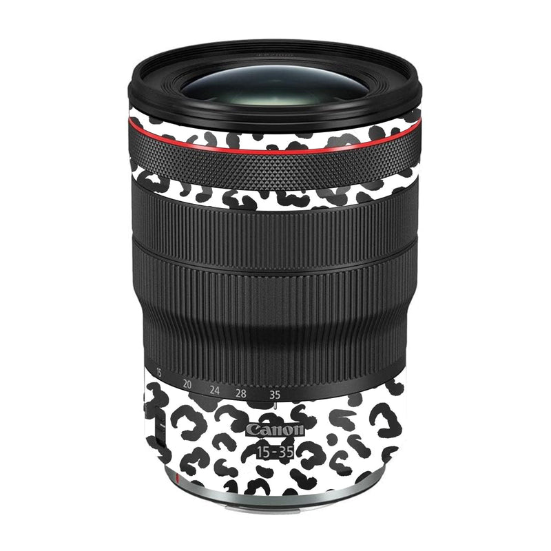 White Leopard Canon RF 15-35mm F/2.8L USM Camera Lens Skin