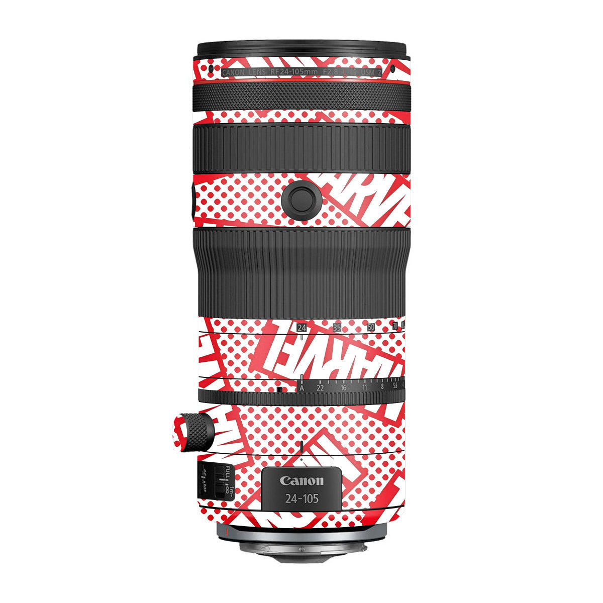 Marvel Comics Canon RF 24-105mm F/2.8 L IS USM Z Camera Lens Skin