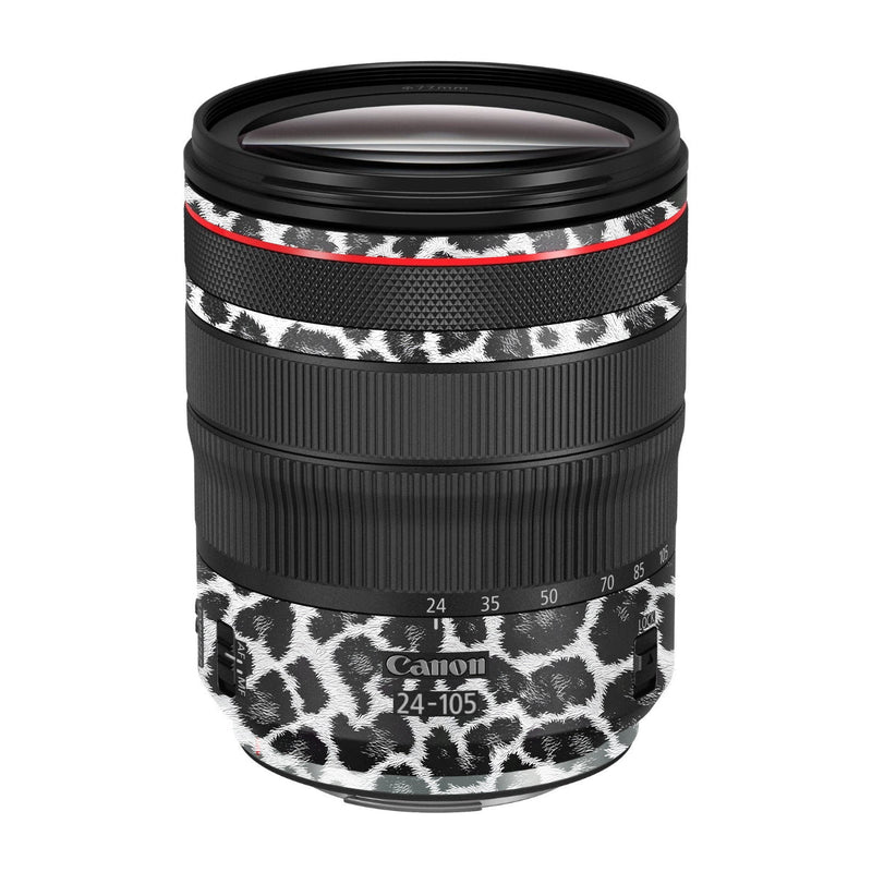 Snow Leopard Spots Canon RF 24-105mm F/4 Camera Lens Skin