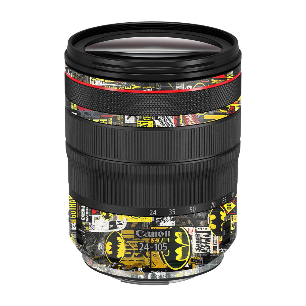 Batman Collage Canon RF 24-105mm F/4 Camera Lens Skin