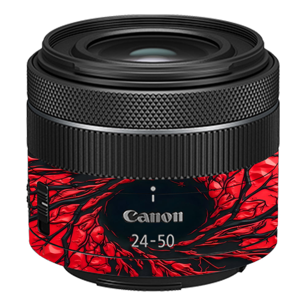 Venom Red Canon 24-50mm Camera Lens Skin