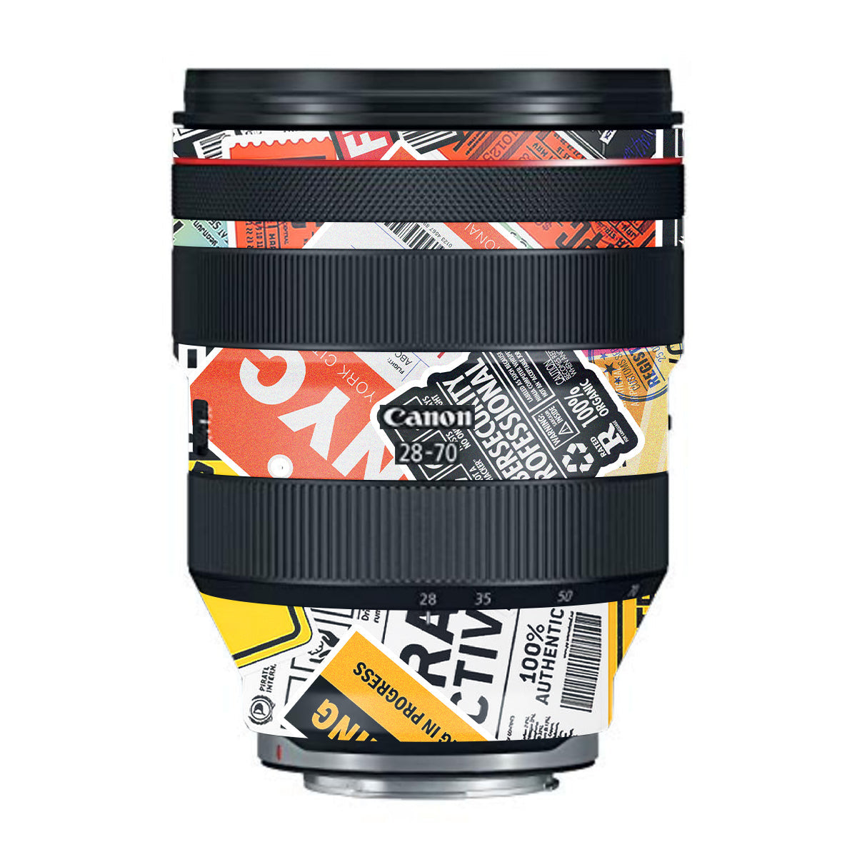 Tech Aesthetic Sticker Collage Canon RF 28-70mm F/2L USM Camera Lens S