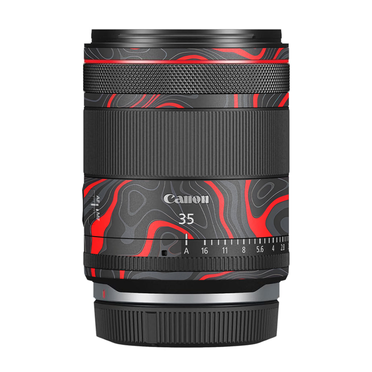 Crimson Waves Canon RF 35mm F/1.4 VCM Camera Lens Skin