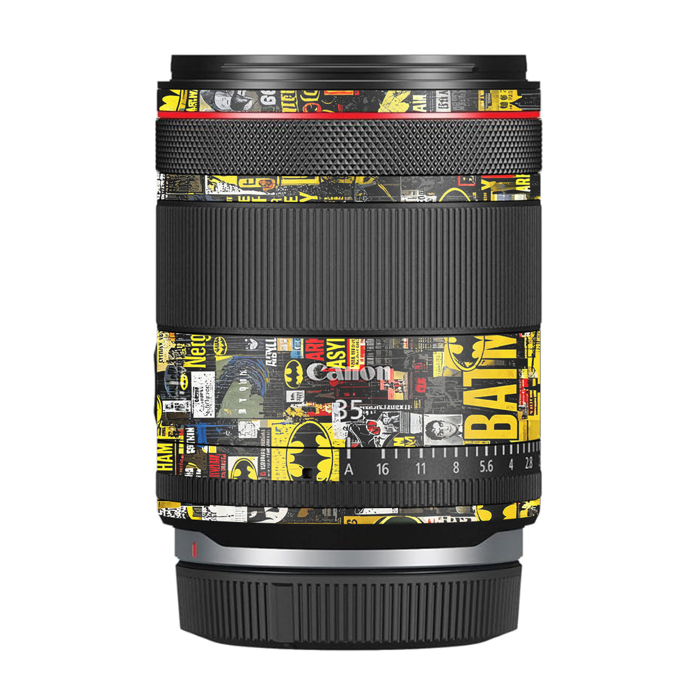Batman Collage Canon RF 35mm F/1.4 VCM Camera Lens Skin