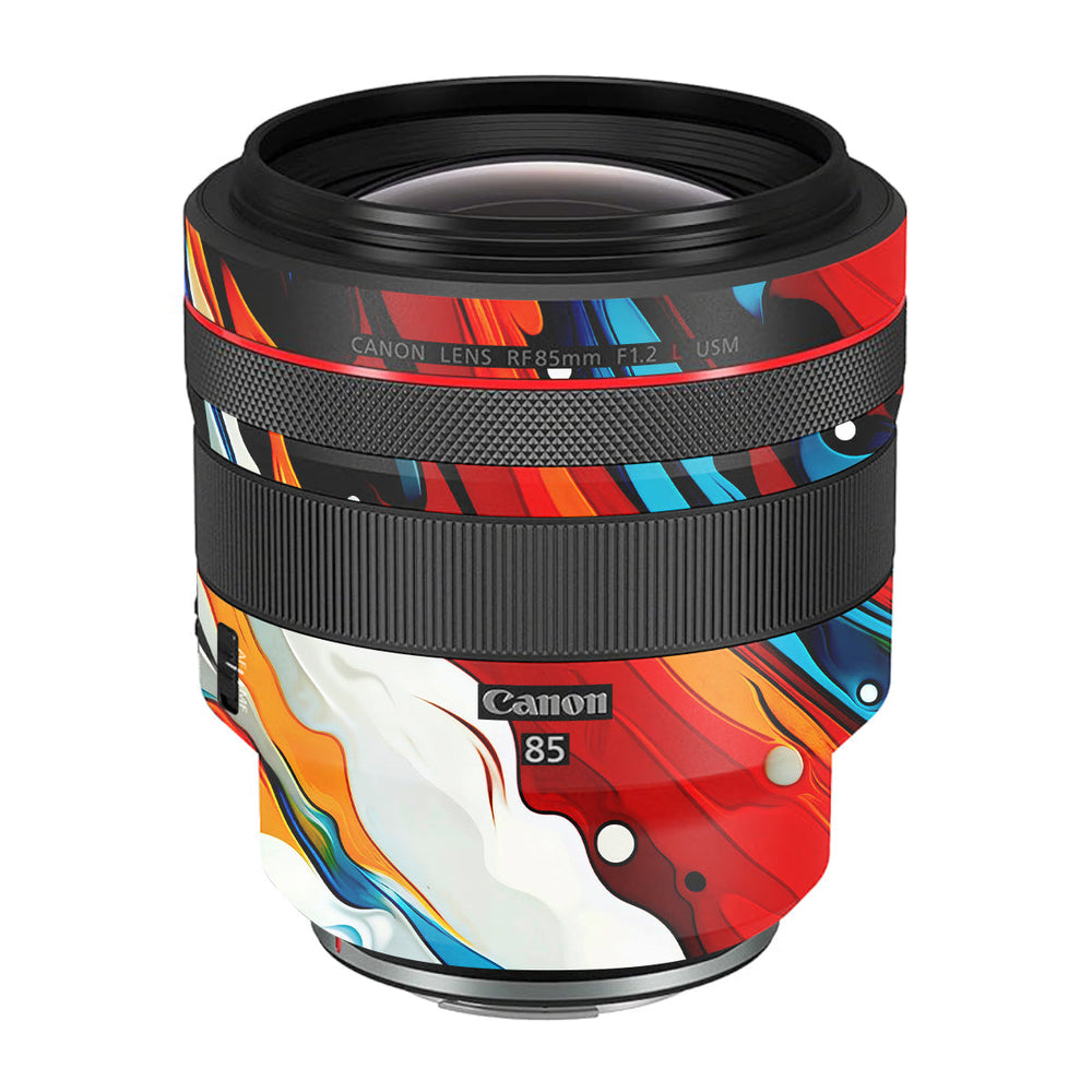 Fire & Ice Flow Canon RF 85mm F/1.2L USM Camera Lens Skin