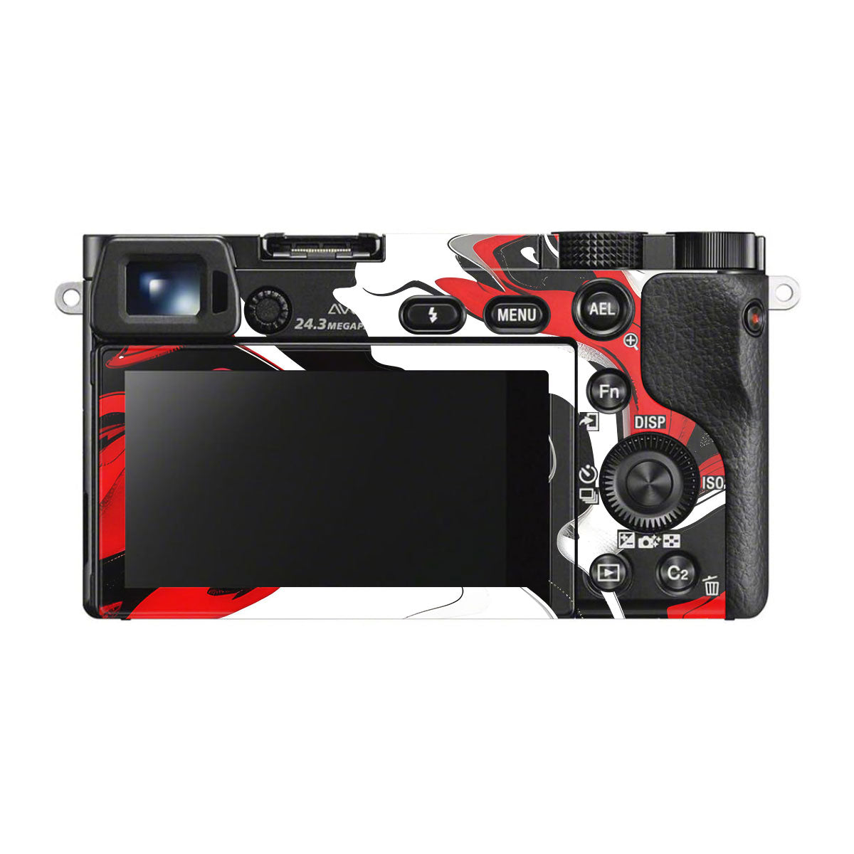 Scarlet and White Motion Sony A6300 Camera Skins