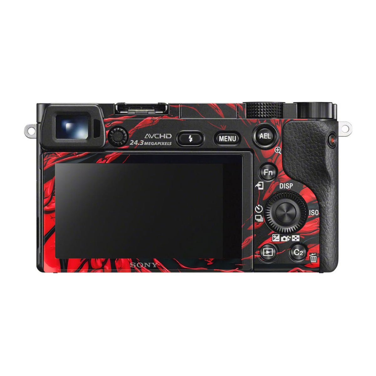 Venom Red Sony A6300 Camera Skins