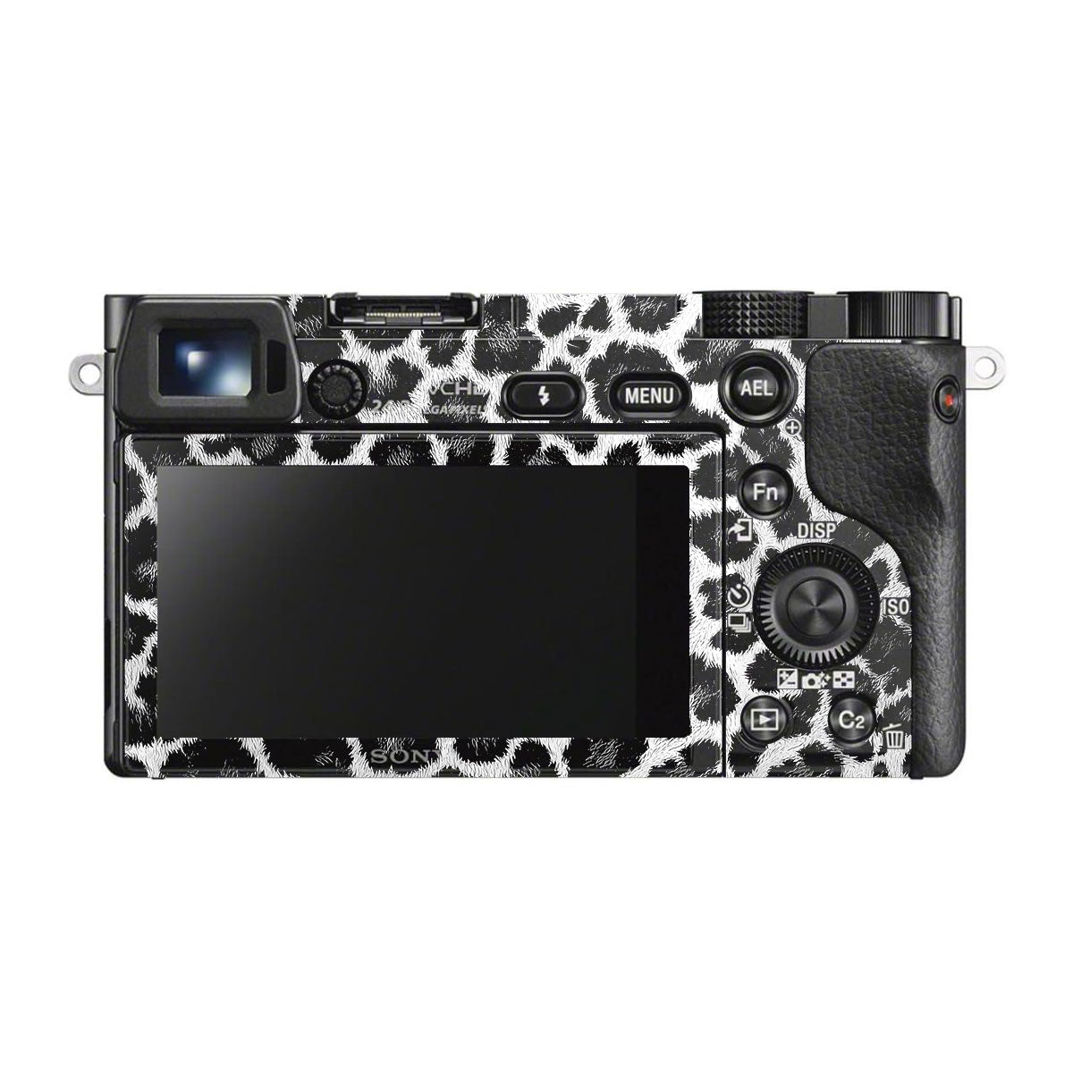 Snow Leopard Spots Sony A6300 Camera Skins