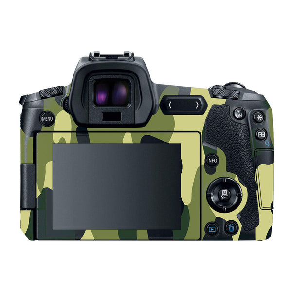 Forest Green Camo Canon EOS R Camera Skins