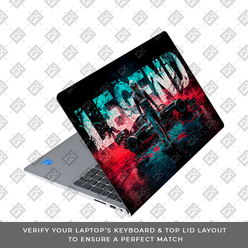 F1 Legend Racer Dell Inspiron 3520 Laptop Skin