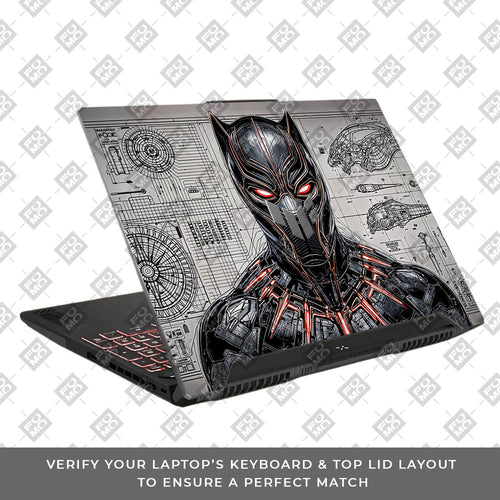 Black Panther Vibranium Tech Asus TUF F15 FX507 & A15 FA507 3D Laptop