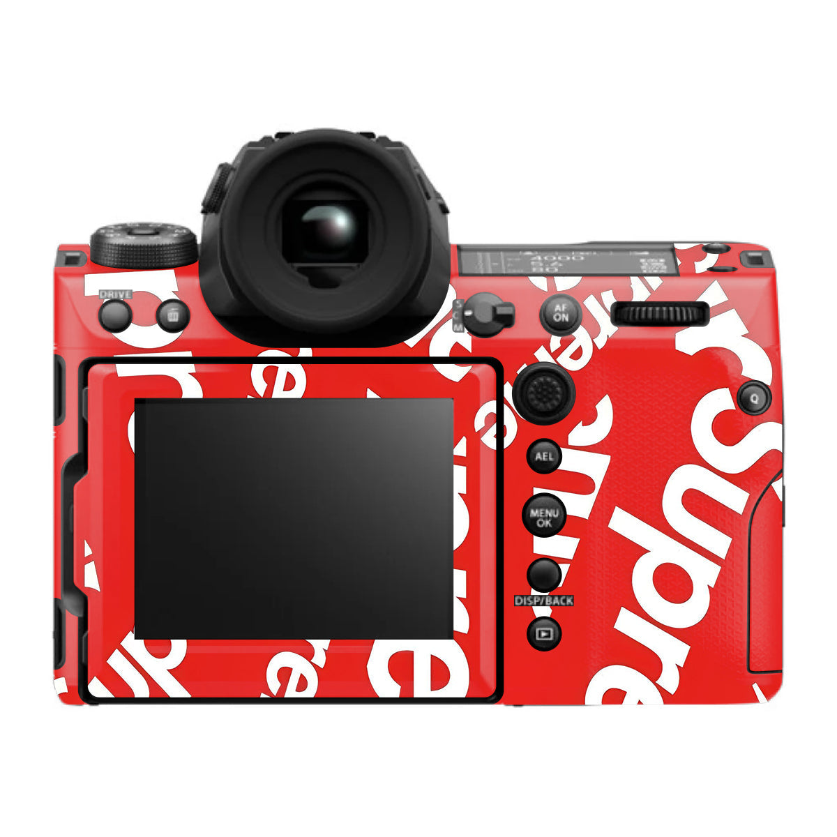 Supreme Red FujiFilm GFX 100S II Camera Skin