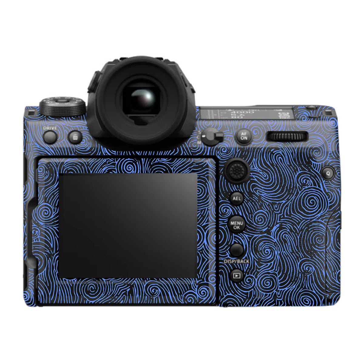 Blue Spirals FujiFilm GFX 100S II Camera Skin