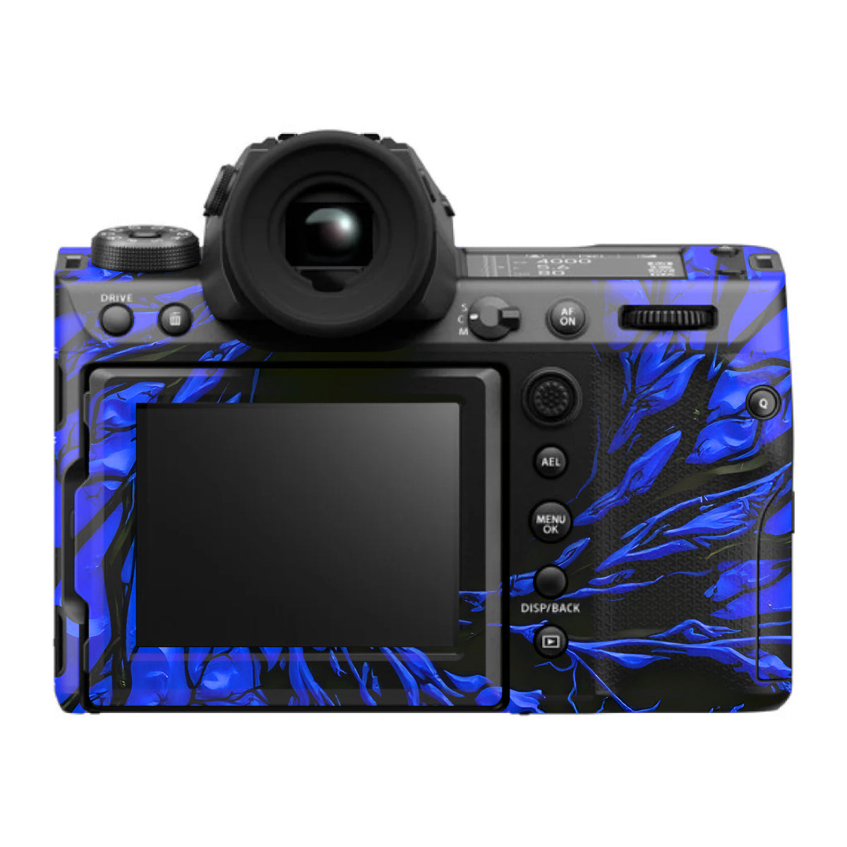 Venom Blue FujiFilm GFX 100S II Camera Skin