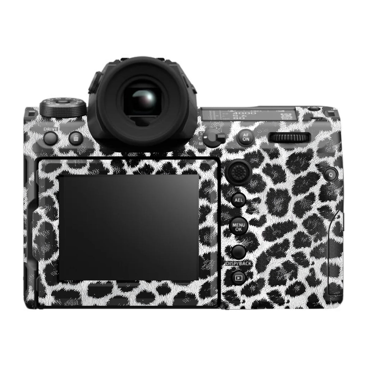 Snow Leopard Spots FujiFilm GFX 100S II Camera Skin