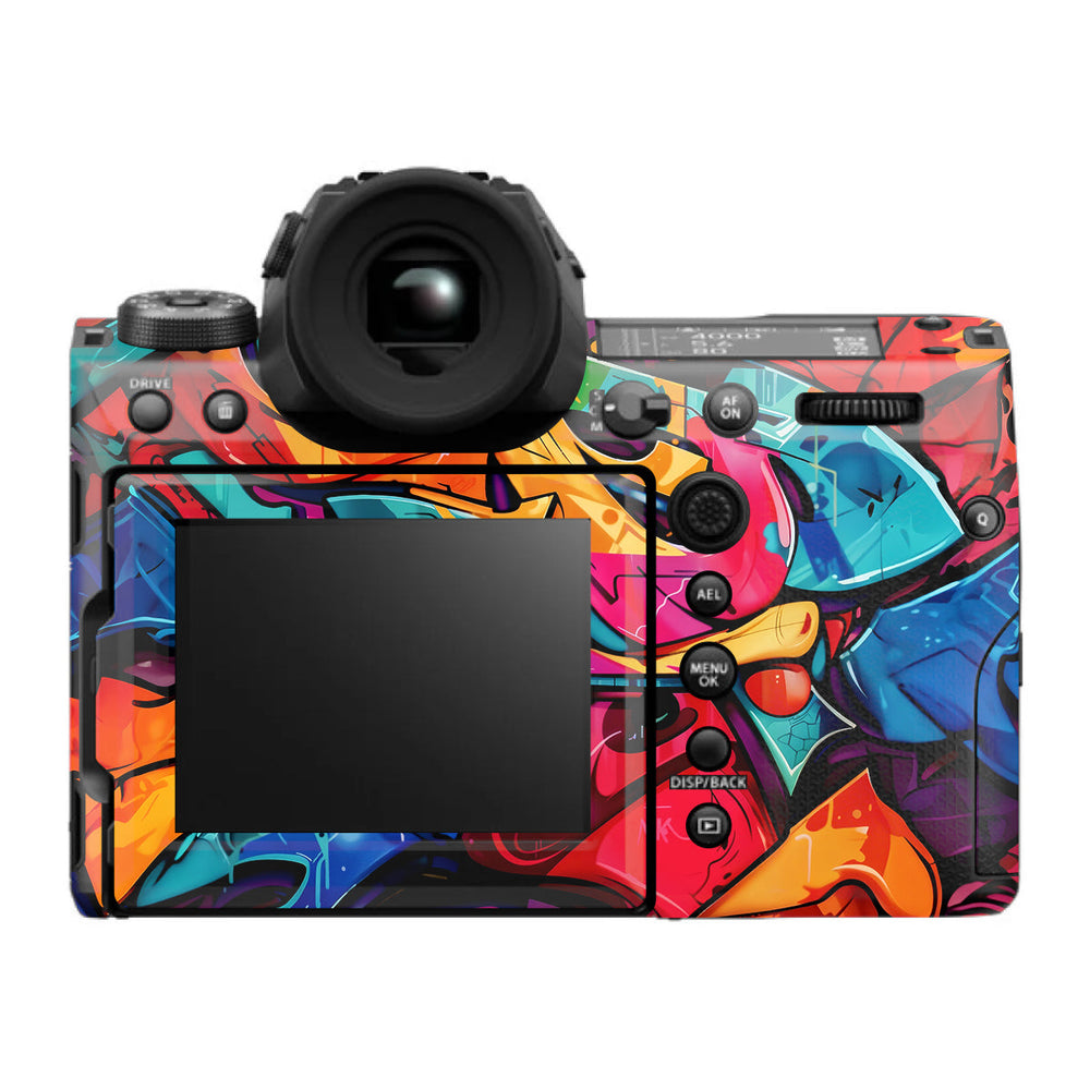 Urban Graffiti Explosion FujiFilm GFX 100S II Camera Skin