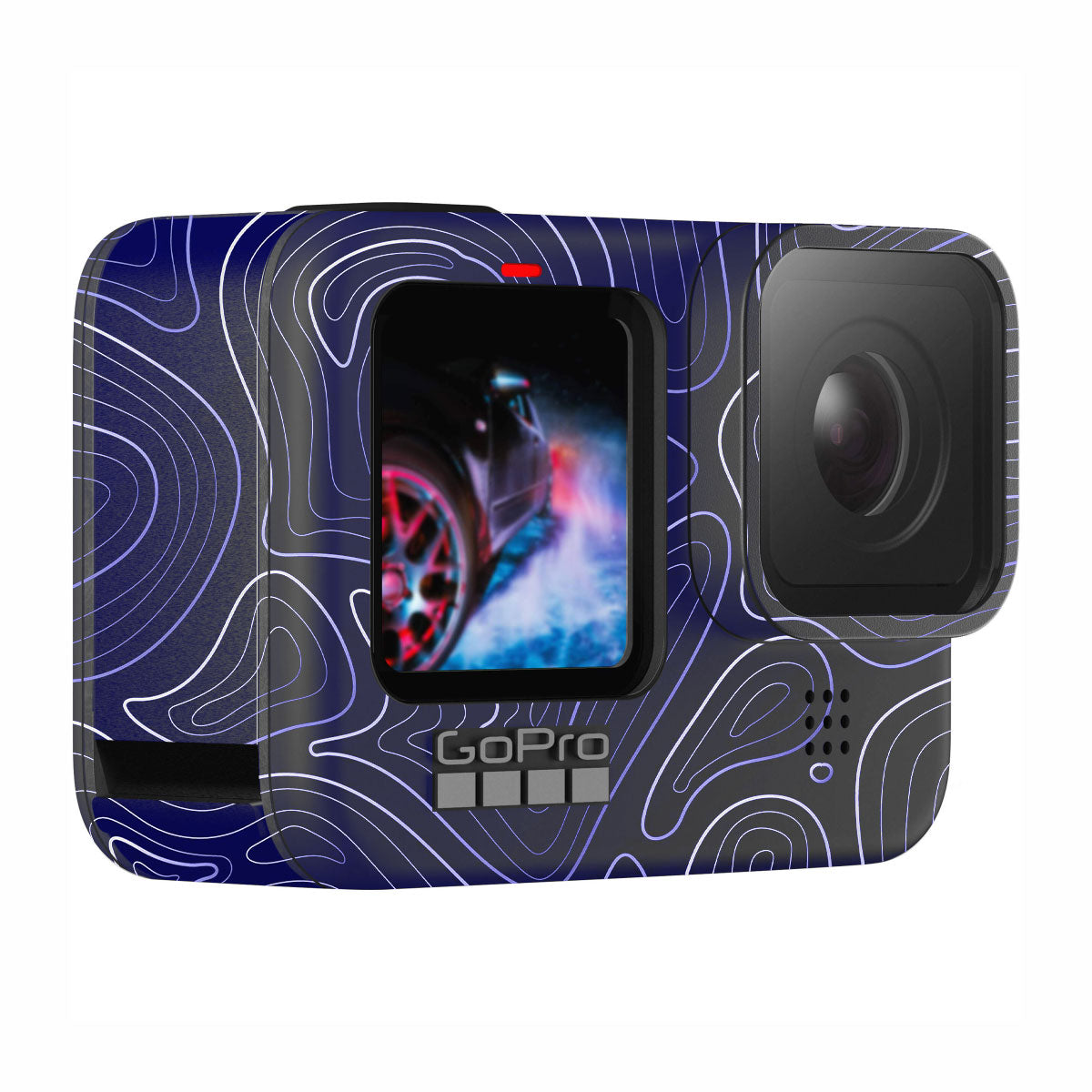 Deep Blue Contour GoPro Hero 13 Camera Skin