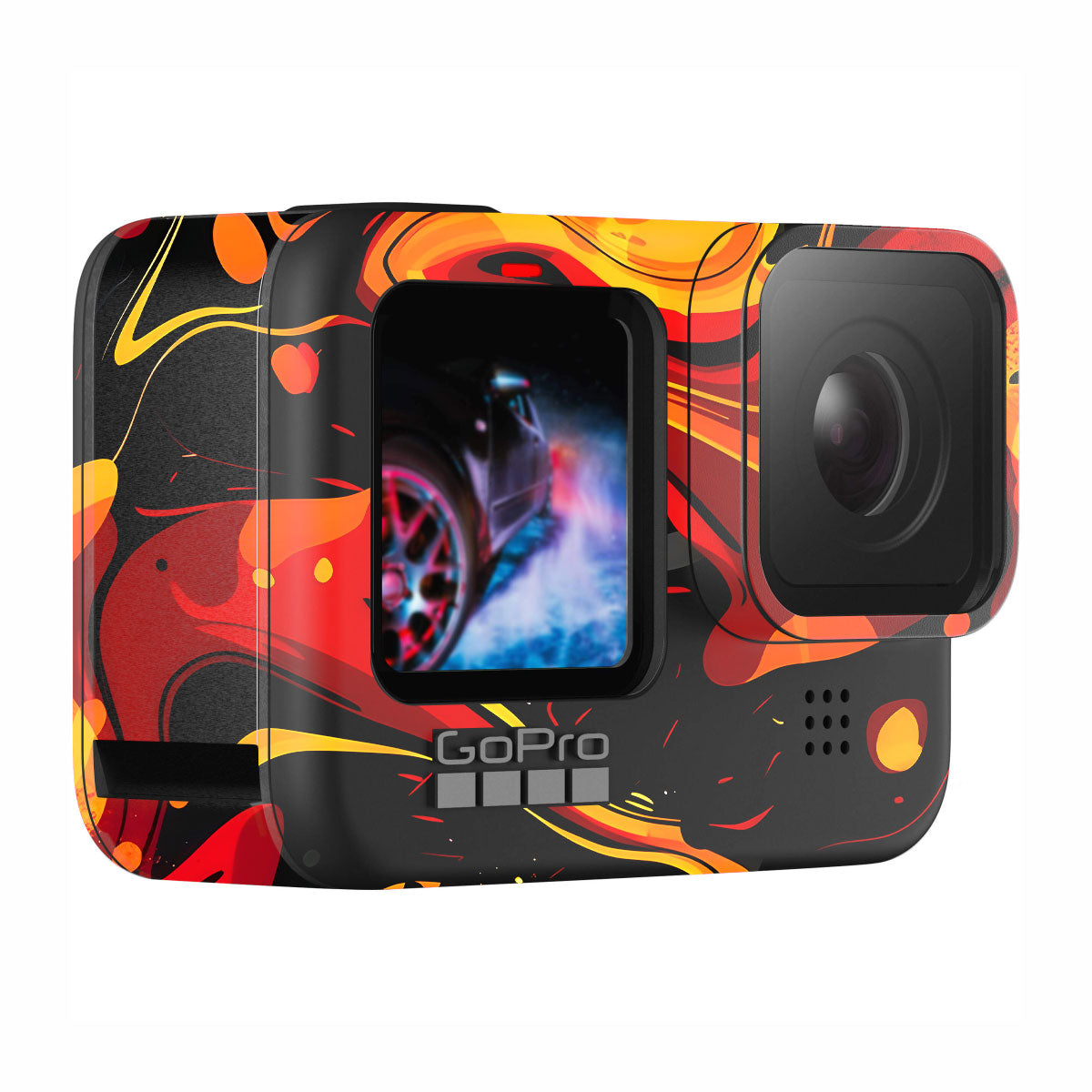 Lava Burst GoPro Hero 12 Camera Skin
