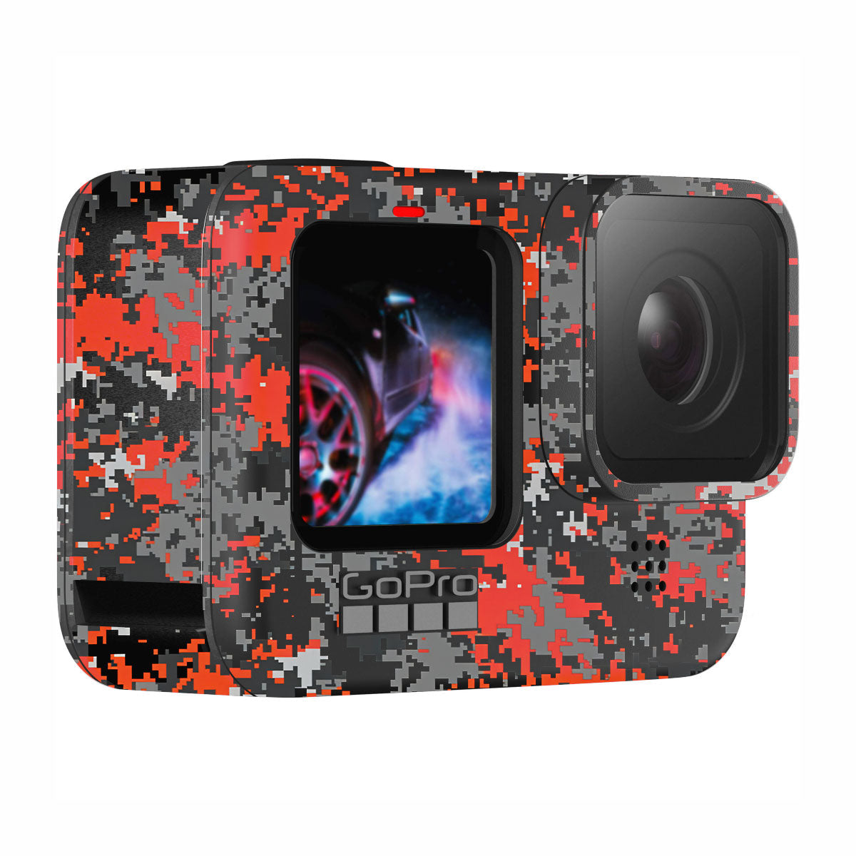 Inferno Pixel GoPro Hero 10 Camera Skin