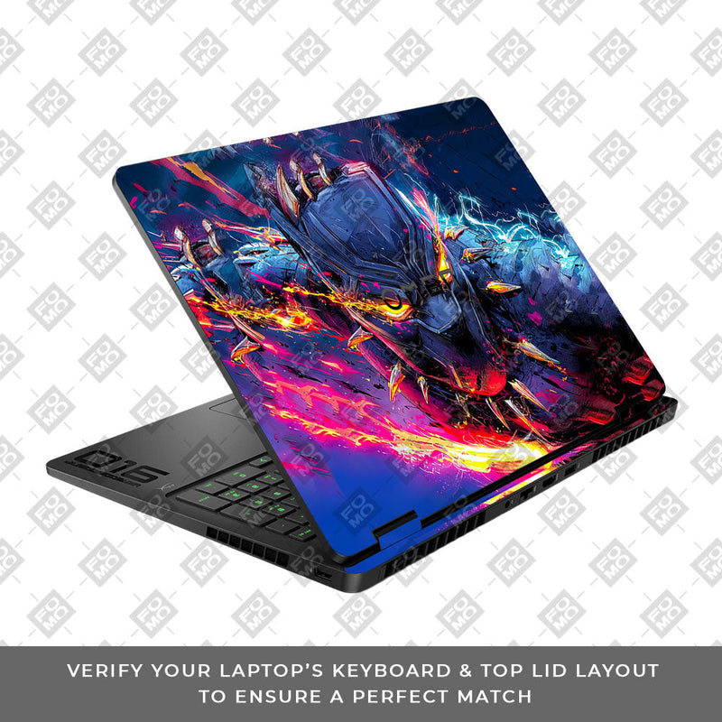 Vibranium Fury Wakandan Charge HP Omen Gaming 16 2025, 2026 Laptop Ski