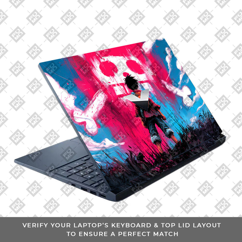Straw Hat Graffiti One Piece HP Victus Laptop Skin