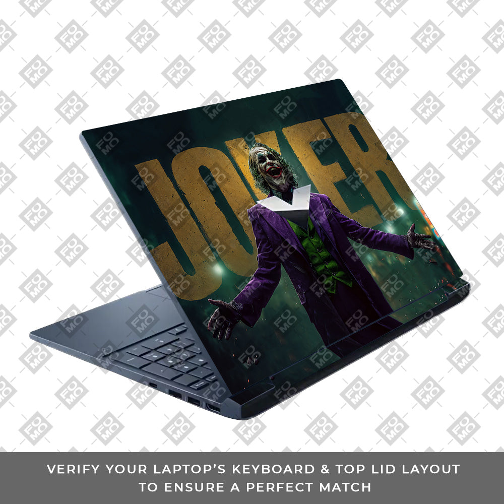 The Joker Chaos HP Victus Laptop Skin
