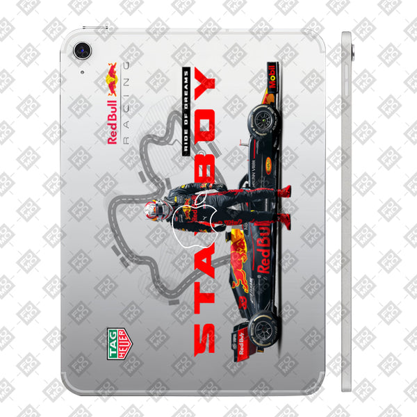 Apple iPad 11th Gen 2025 Transparent Starboy Racer Tablet Skin
