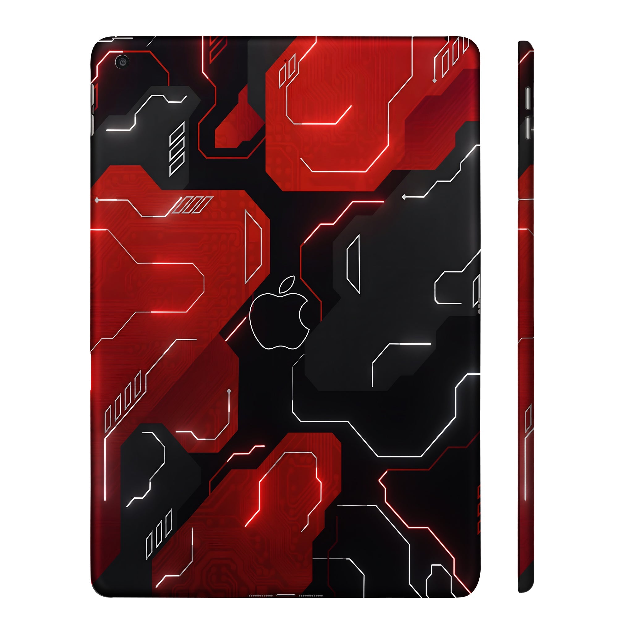 Apple iPad 9th Gen 2021 Electric Grid Tablet Skins