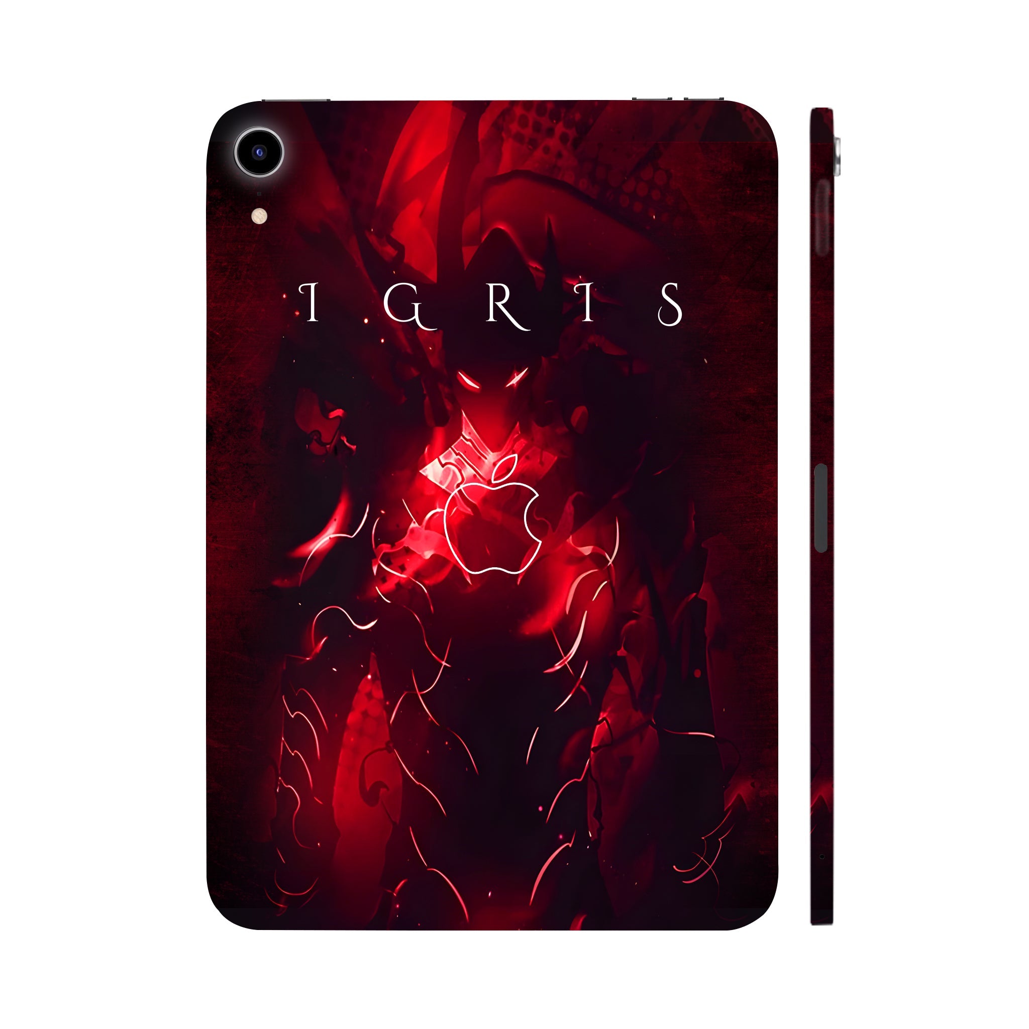 Apple Ipad Air 11 M3 2025 Blood Red Commander Igris Anime Tablet Skins