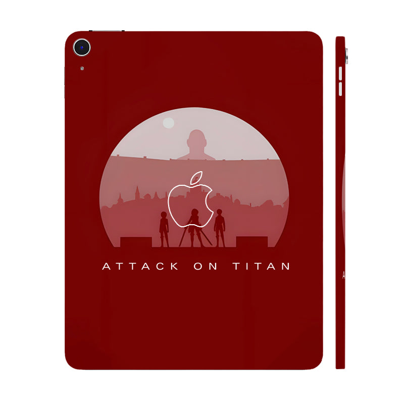Apple iPad Air 13 M3 2025 Attack On Titan Anime Tablet Skins