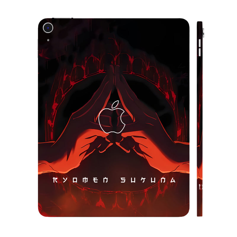 Apple iPad Air 13 M3 2025 Ryomen Sukuna JJK Anime Tablet Skins