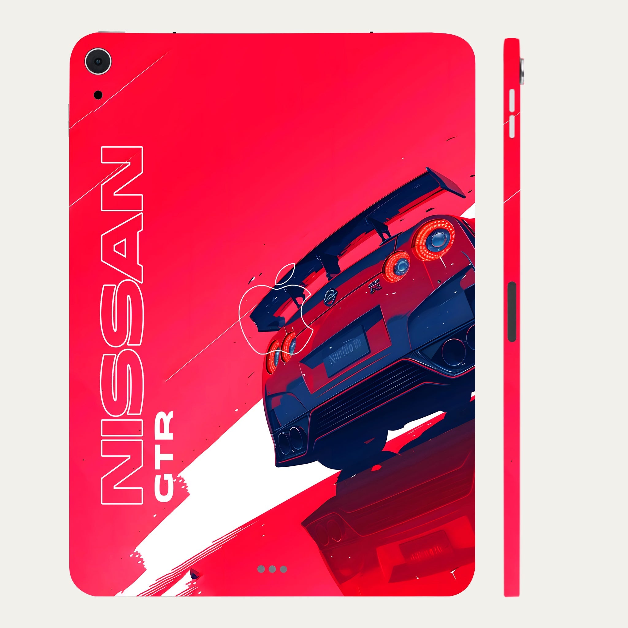 Apple iPad Air 4th Gen 2020 Nissan GTR in Red Cars & Bikes Tablet Skin