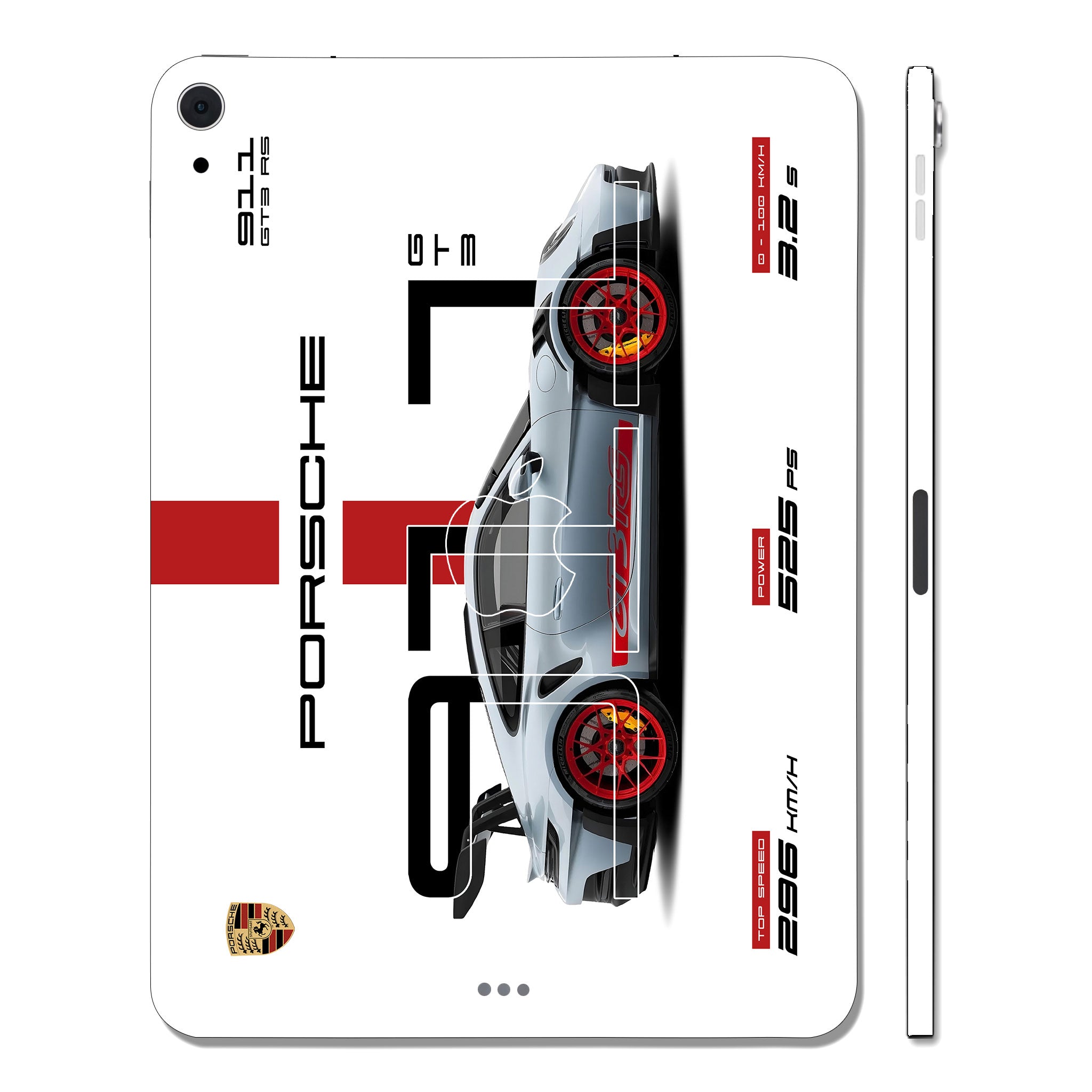 Apple iPad Air 5th Gen 2022 Porsche 911 GT3 RS Cars & Bikes Tablet Ski