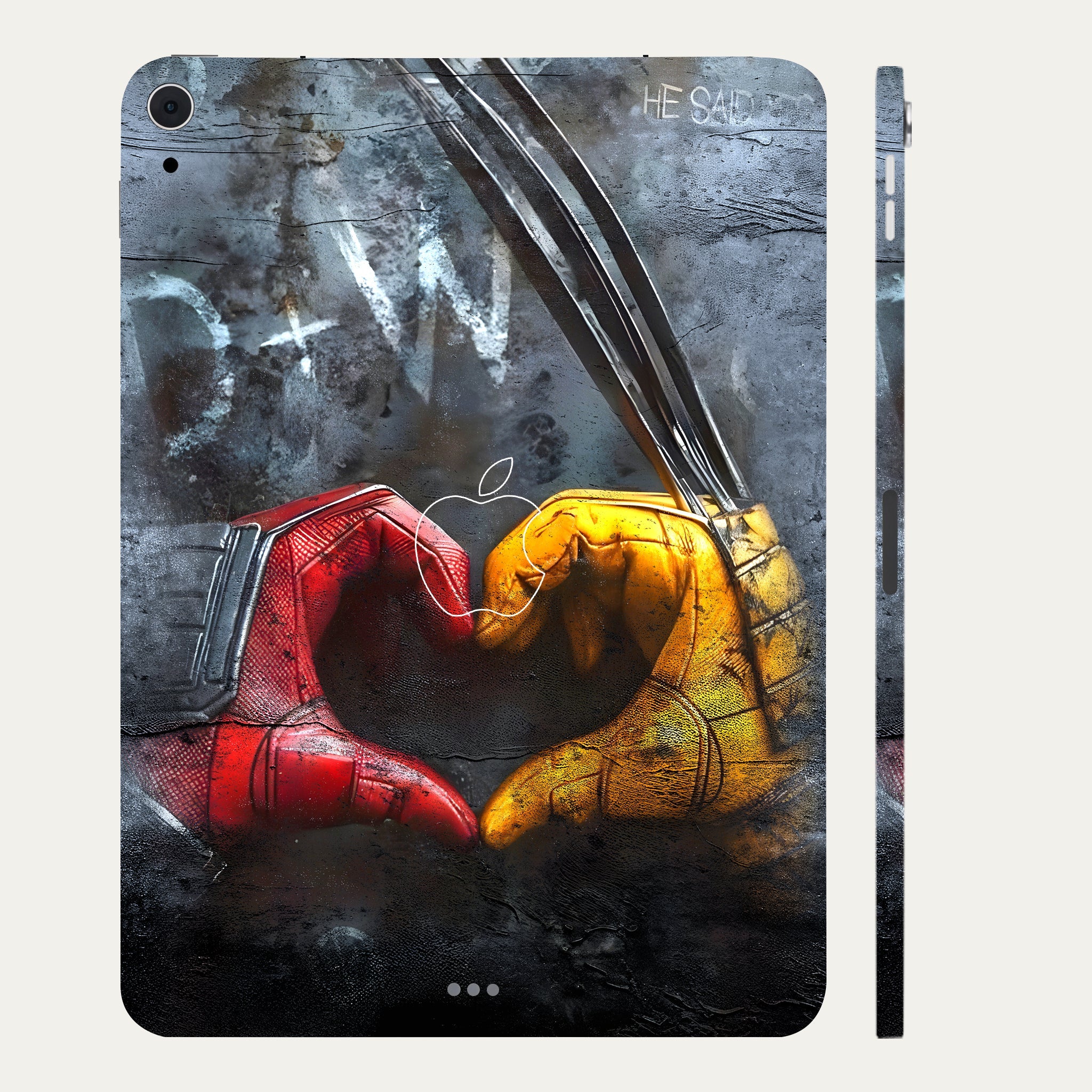 Apple iPad Air 5th Gen 2022 Wolverine and Deadpool Movies Tablet Skins