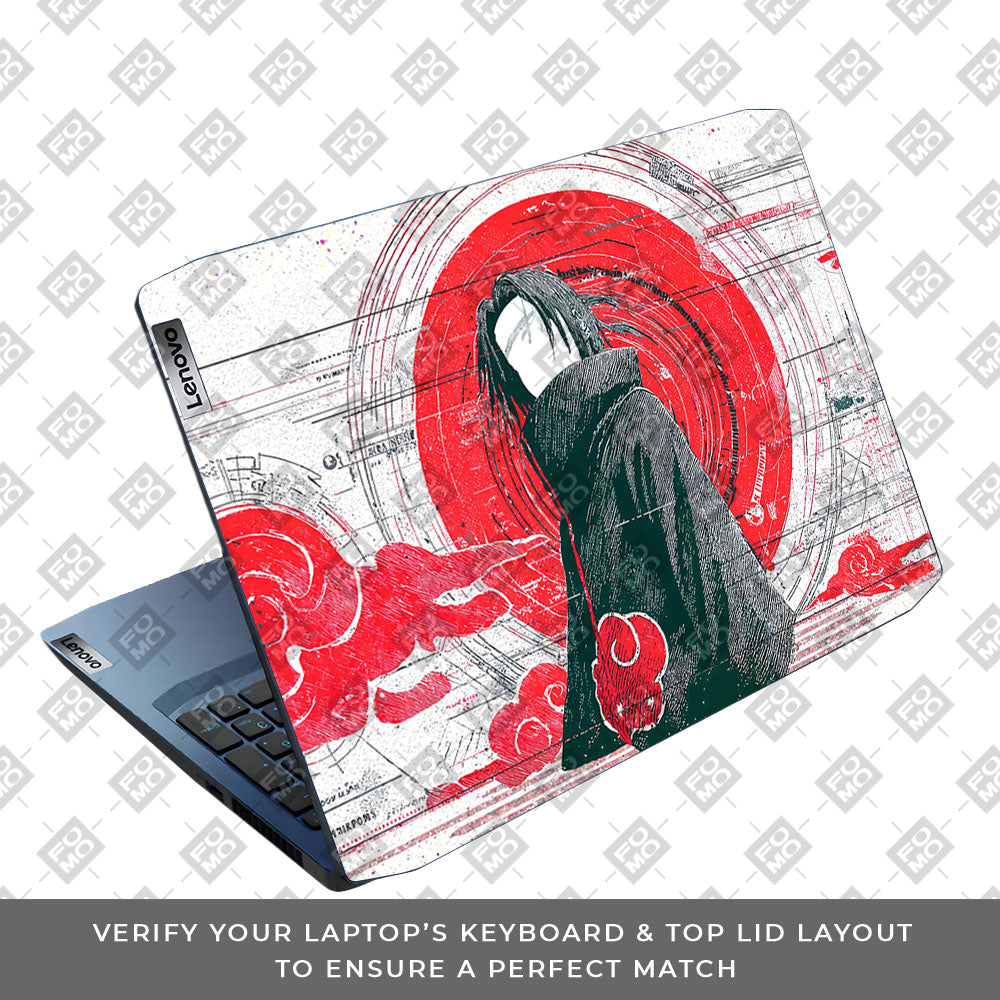 Itachi Uchiha Mark of the Akatsuki Lenovo IdeaPad Gaming 3 15ARH05 and