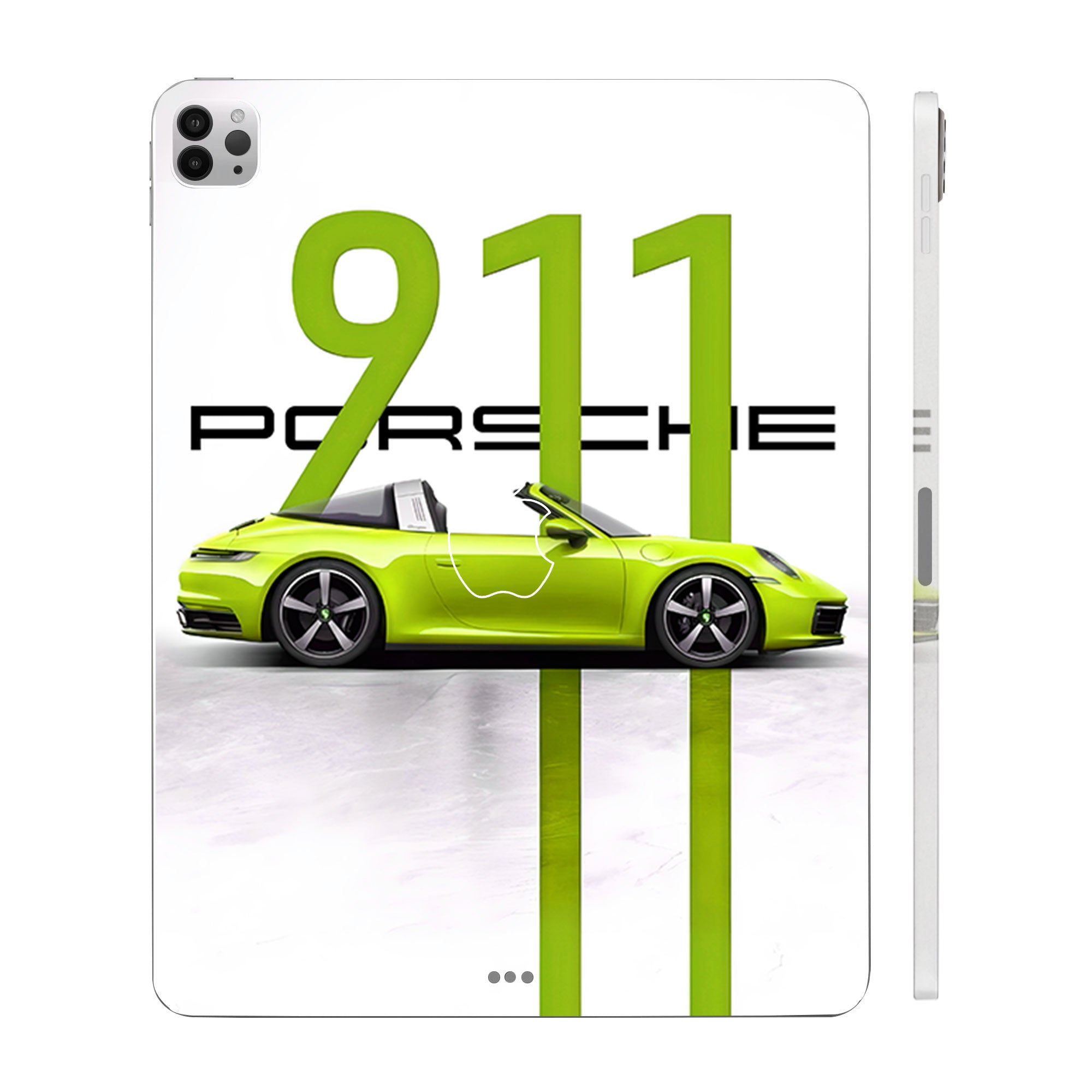 Apple iPad Pro 11 2020 Lime Porsche 911 Cars & Bikes Tablet Skins