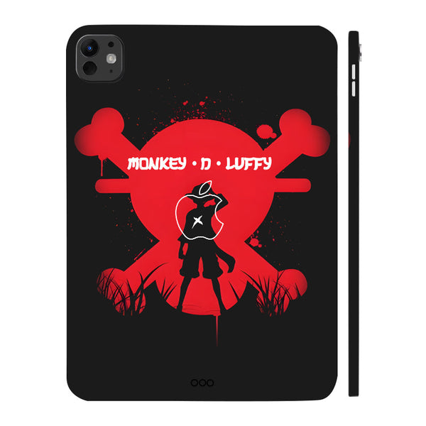 Apple iPad Pro 11 M5 2025 Monkey D Luffy In Red Anime Tablet Skins