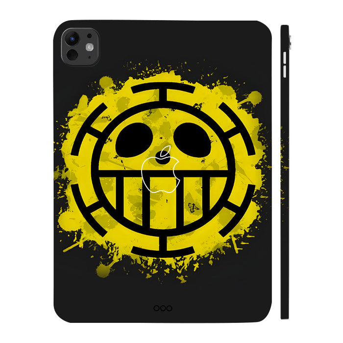 Apple iPad Pro 11 M5 2025 Heart Pirates Crew Logo Anime Tablet Skins