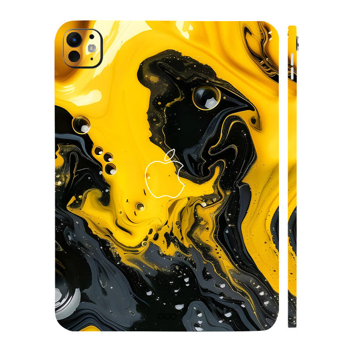 Apple iPad Pro 11 M5 2025 Golden Liquid Tablet Skins