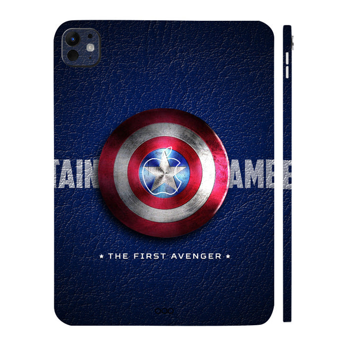 Apple iPad Pro 11 M5 2025 Captain America Shield Movies Tablet Skins