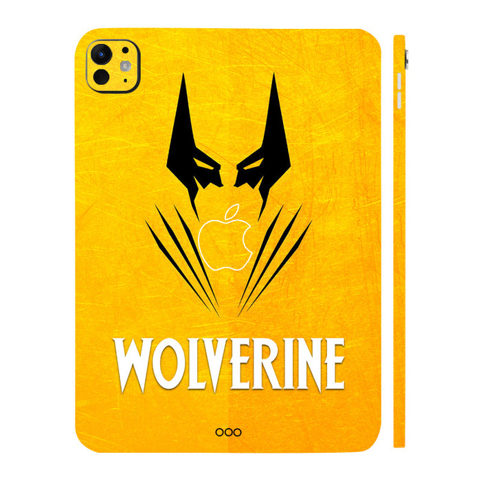 Apple iPad Pro 11 M5 2025 Wolverine with Yellow Background Movies Tabl