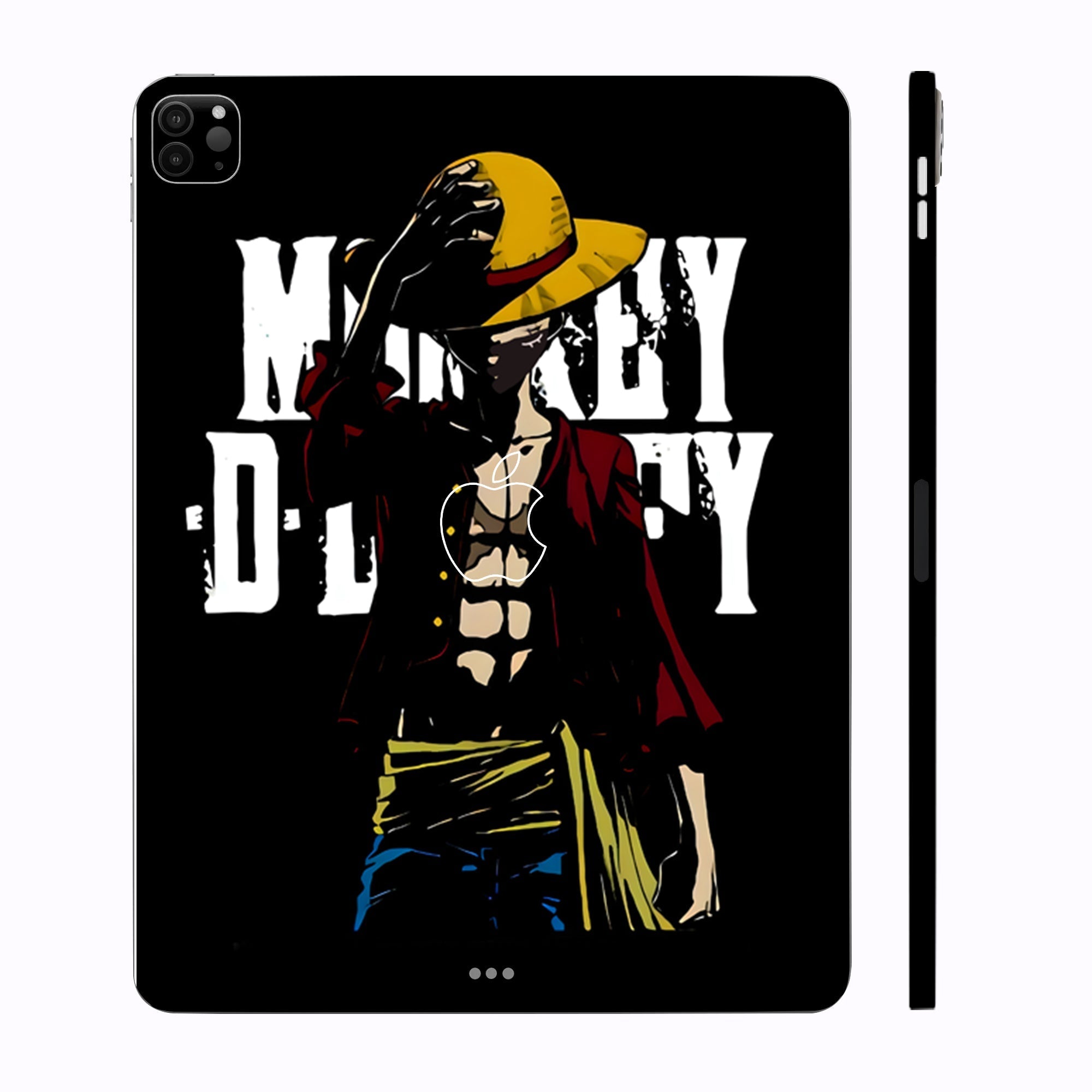 Apple iPad Pro 12.9 2020 Luffy With His Straw Hat Anime Tablet Skins