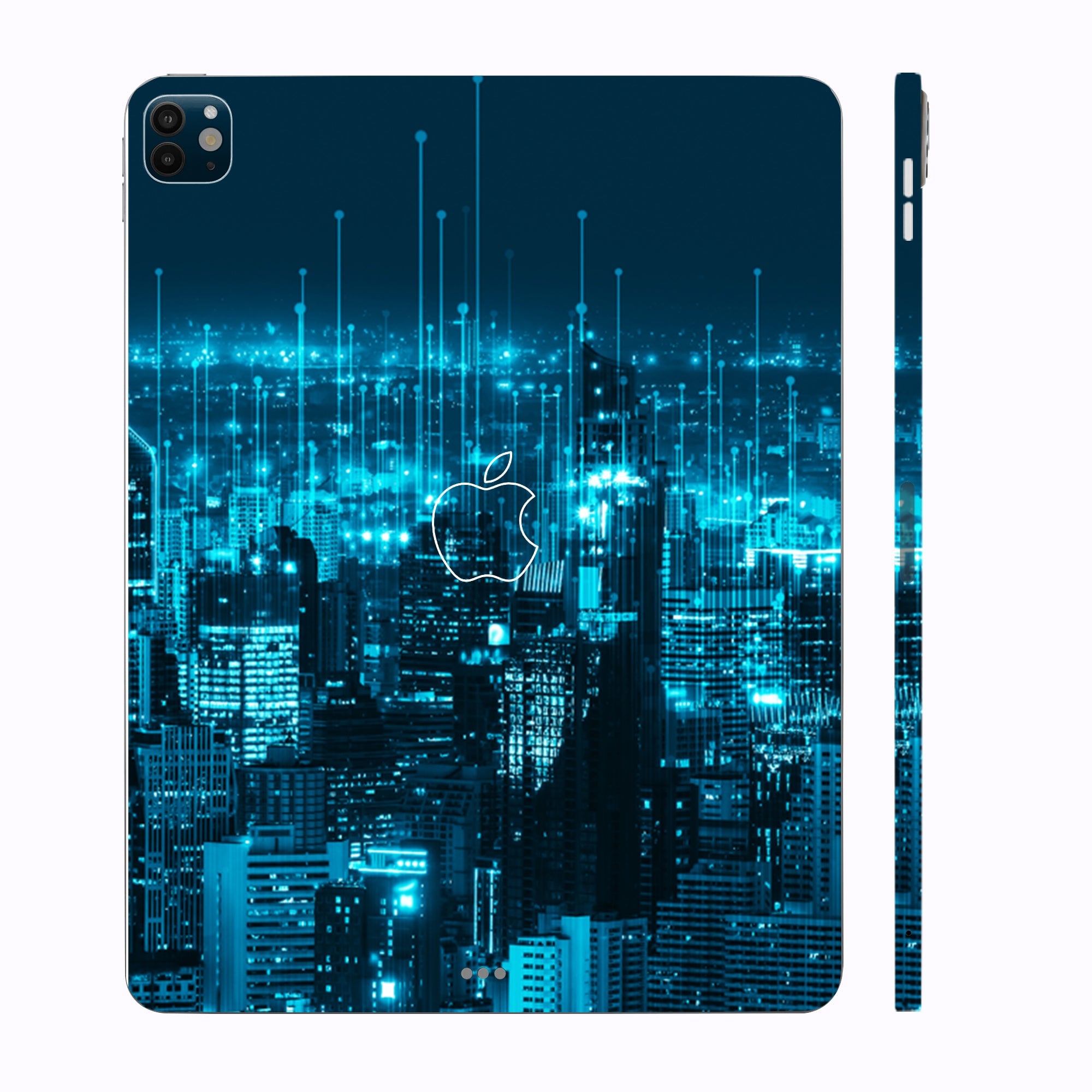 Apple iPad Pro 11 M4 2024 Night City View Tablet Skin
