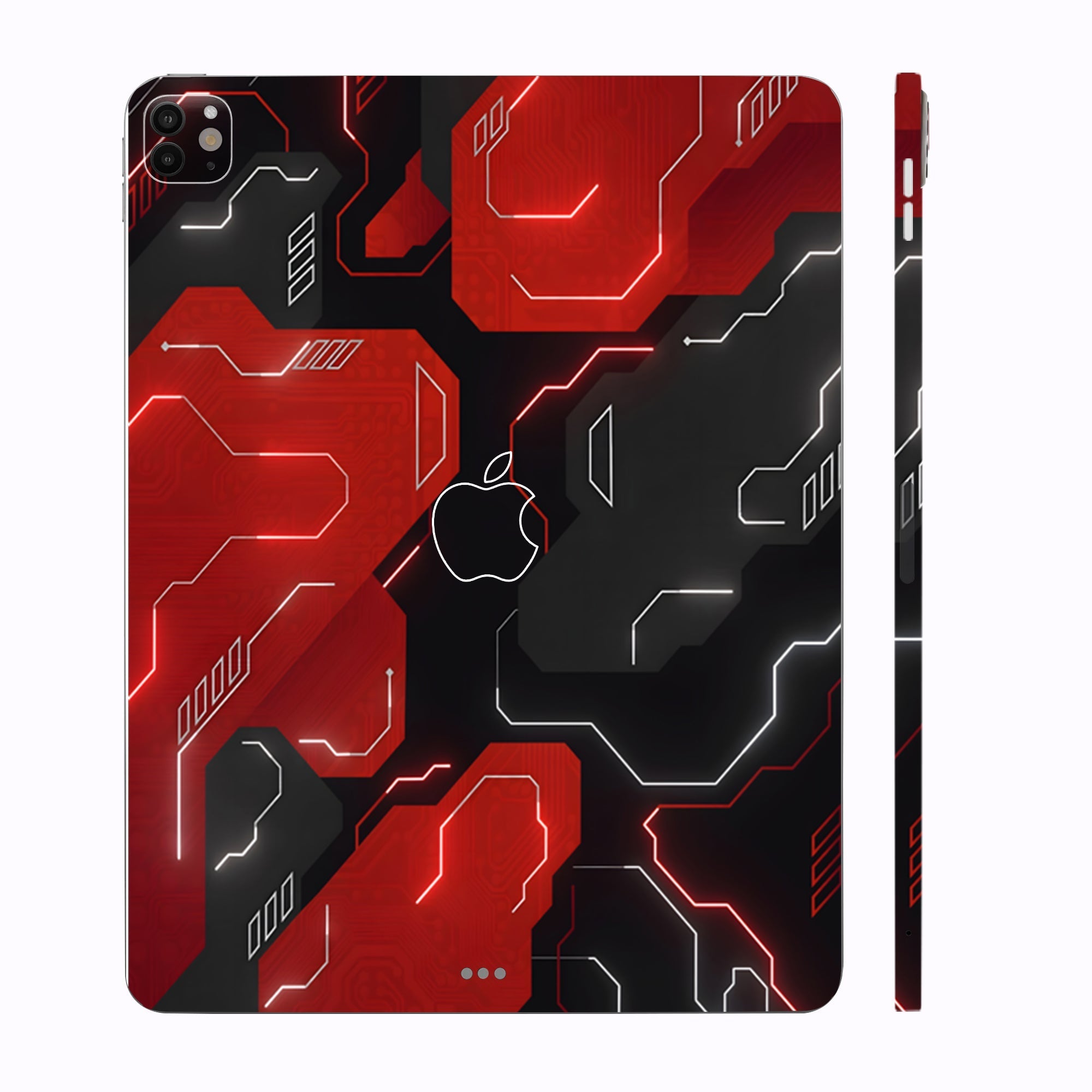 Apple iPad Pro 11 M4 2024 Electric Grid Tablet Skins