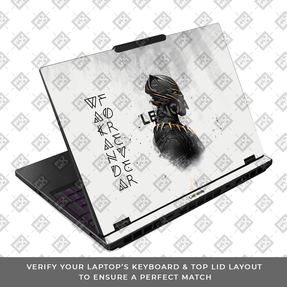 Wakanda Forever Black Panther Comic Lenovo Legion 5 15IRX10 Laptop Ski