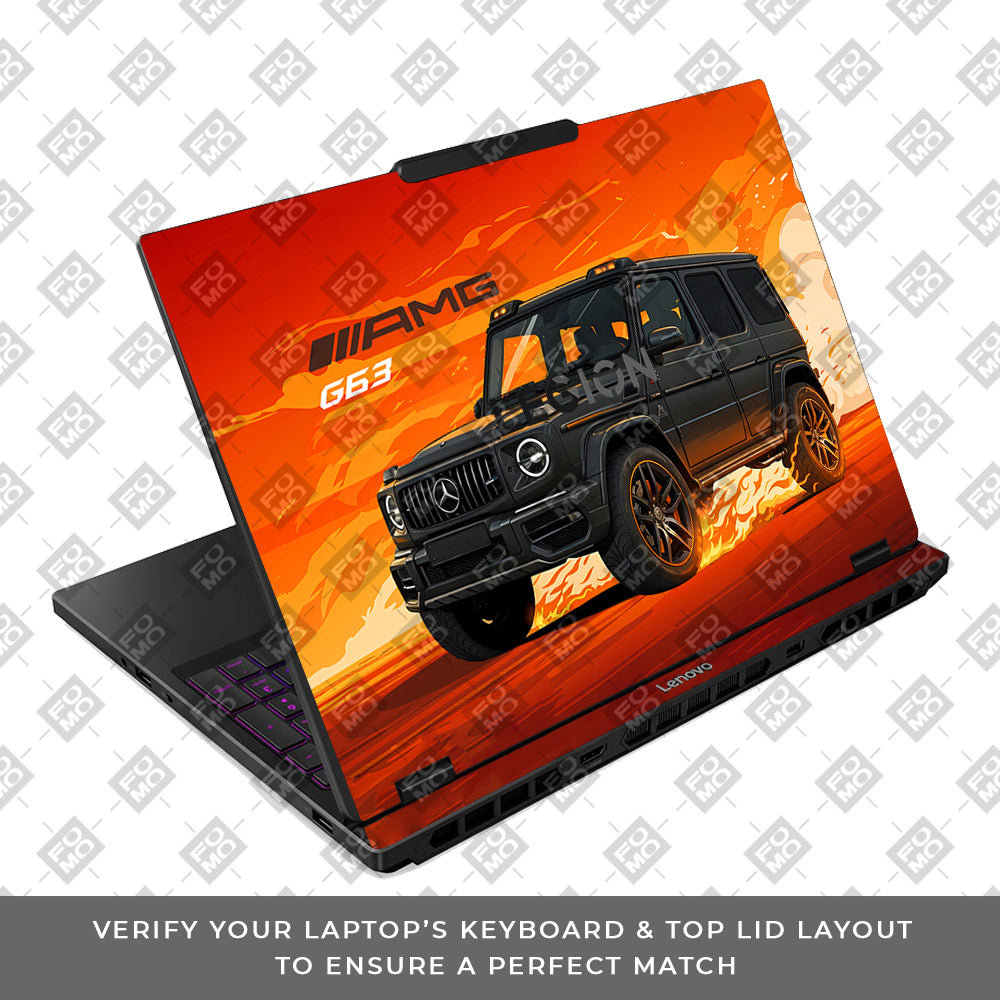Mercedes AMG G63 Lenovo Legion 5 15IRX10 Laptop Skin